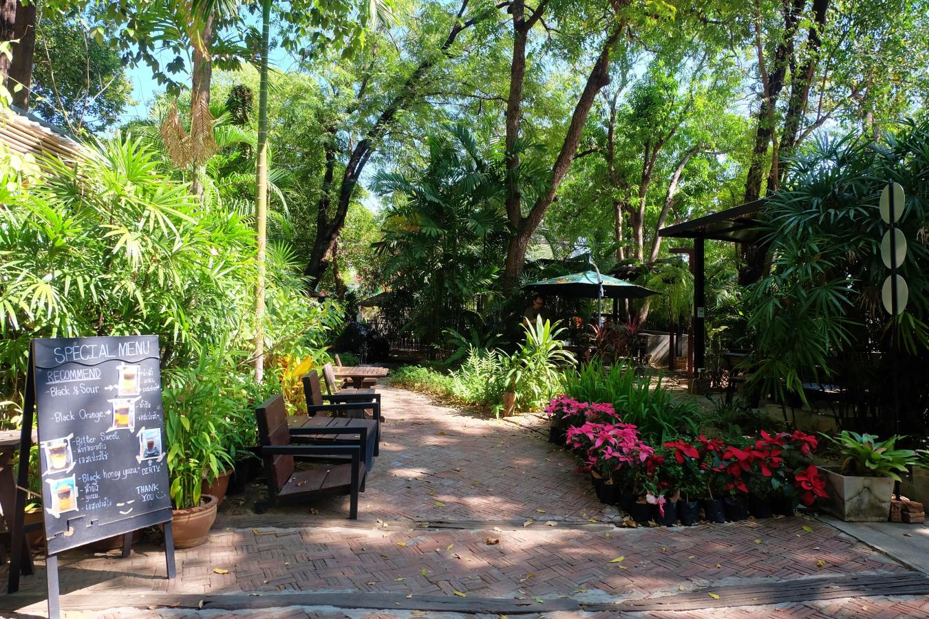 Readme.me - คาเฟ่ในสวน บรรยากาศดี Cafe de forest @เมืองขอนแก่น